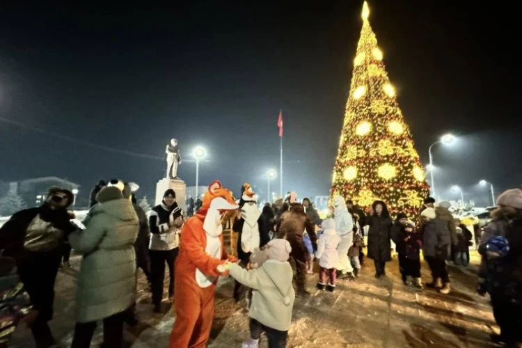 Every City Has Its Own Style. New Year Trees of Kyrgyzstan in Details ...