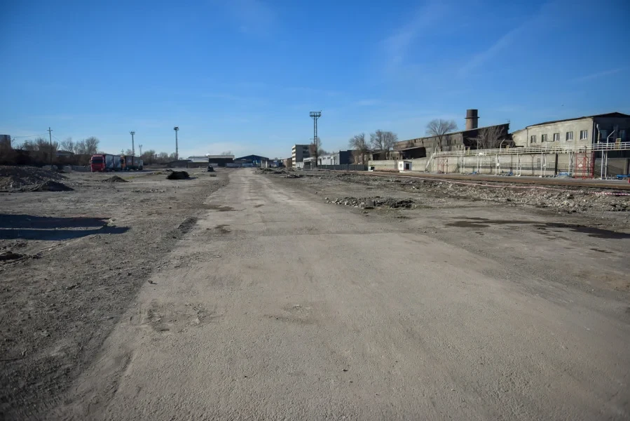 In Bishkek, the construction of the production base for the municipal ...