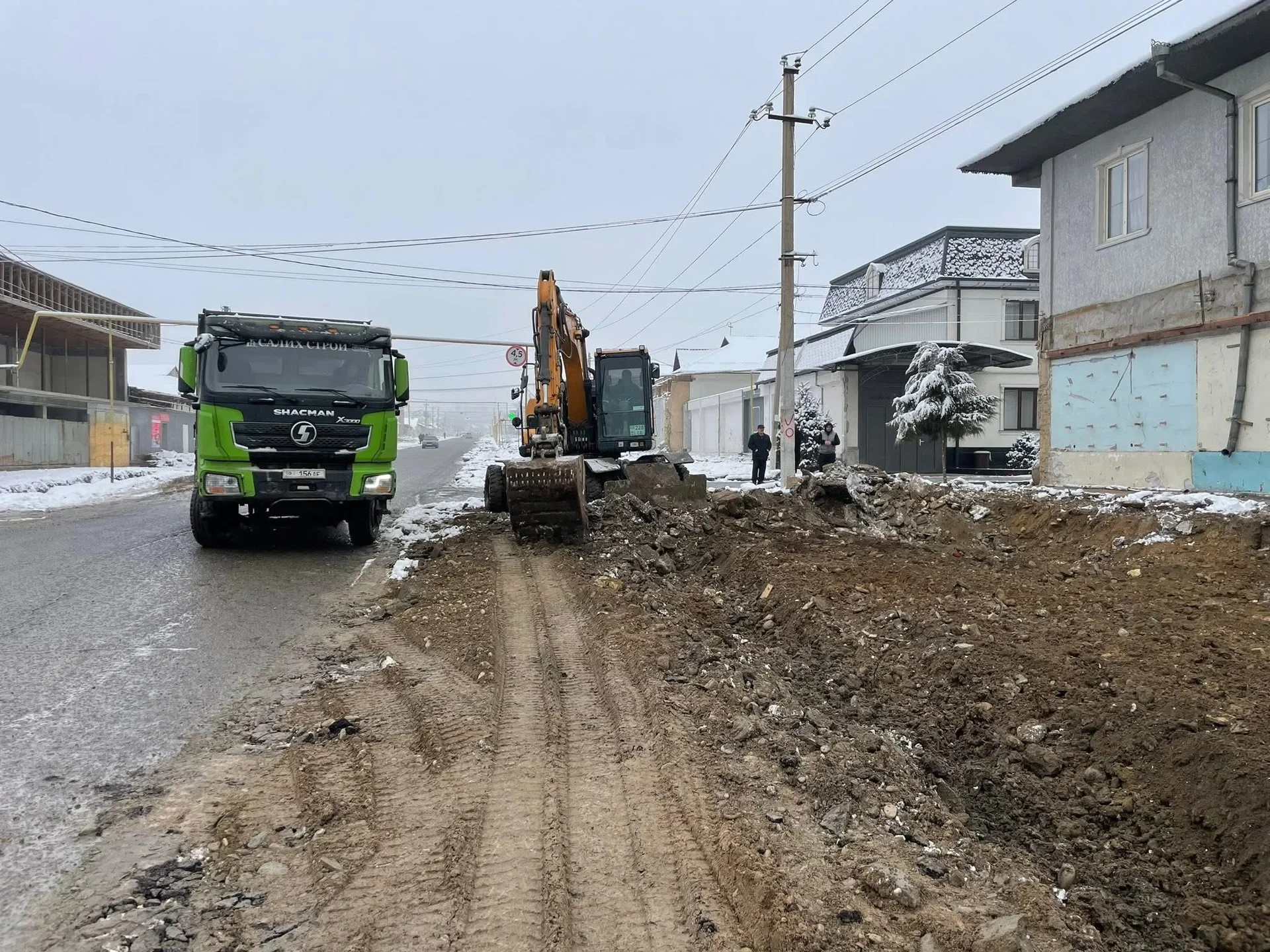 In Osh, work is underway to widen the main streets » News of Kyrgyzstan ...